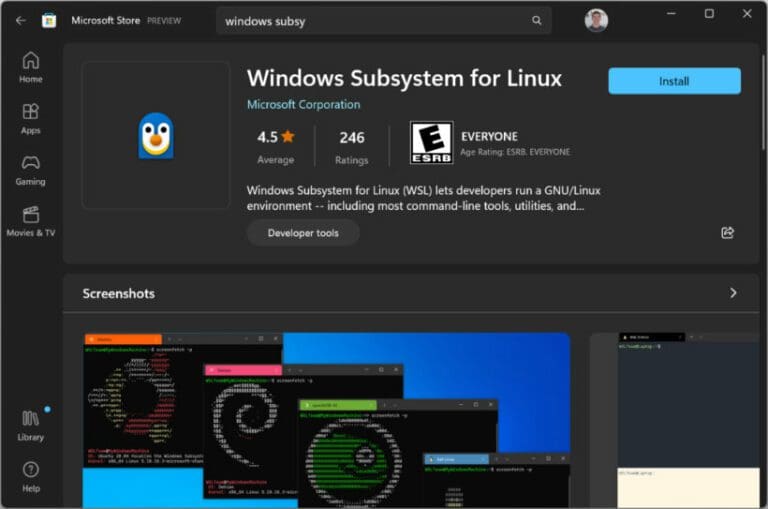 Windows Subsystem for Linux пуштен како апликација во Microsoft Store ...